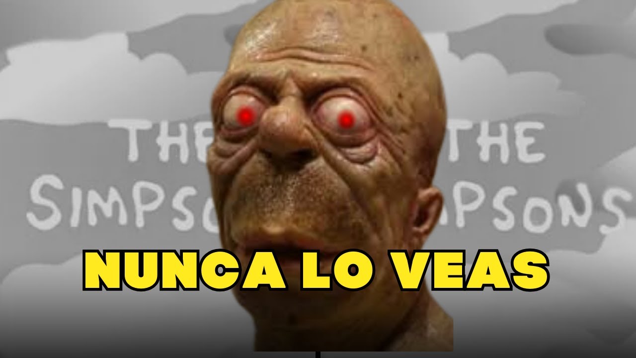 El Experimento Simpson -NUNCA LO MIRES SOLO - YouTube