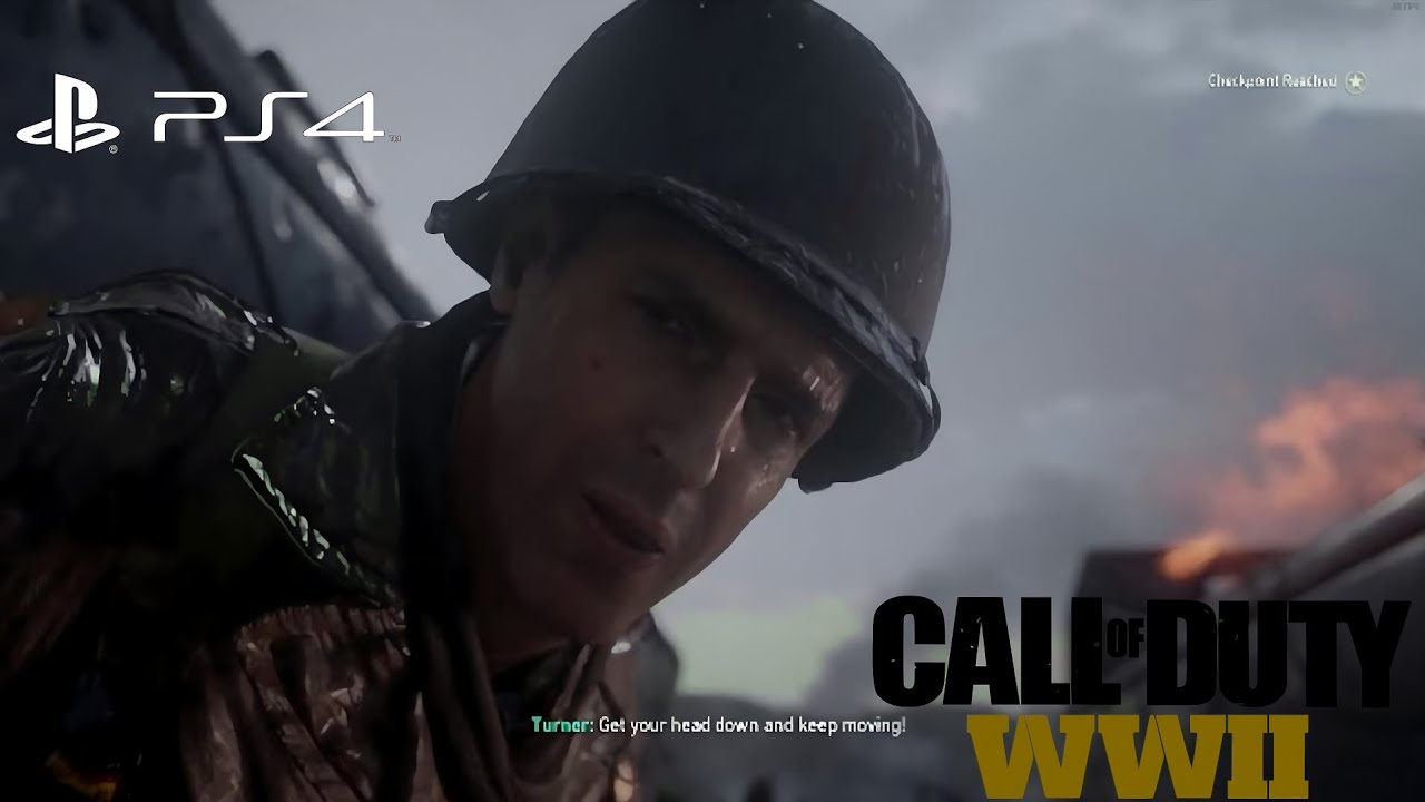 Call Of Duty WW2 PS 4 Full Gameplay"D-Day Mission" - YouTube