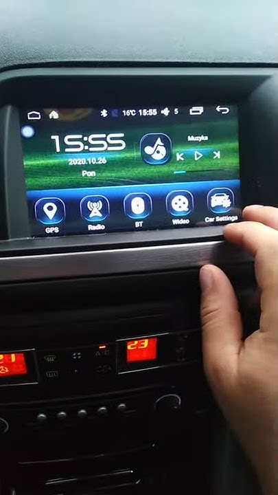 Citroen c5 x7 Android radio kod - YouTube