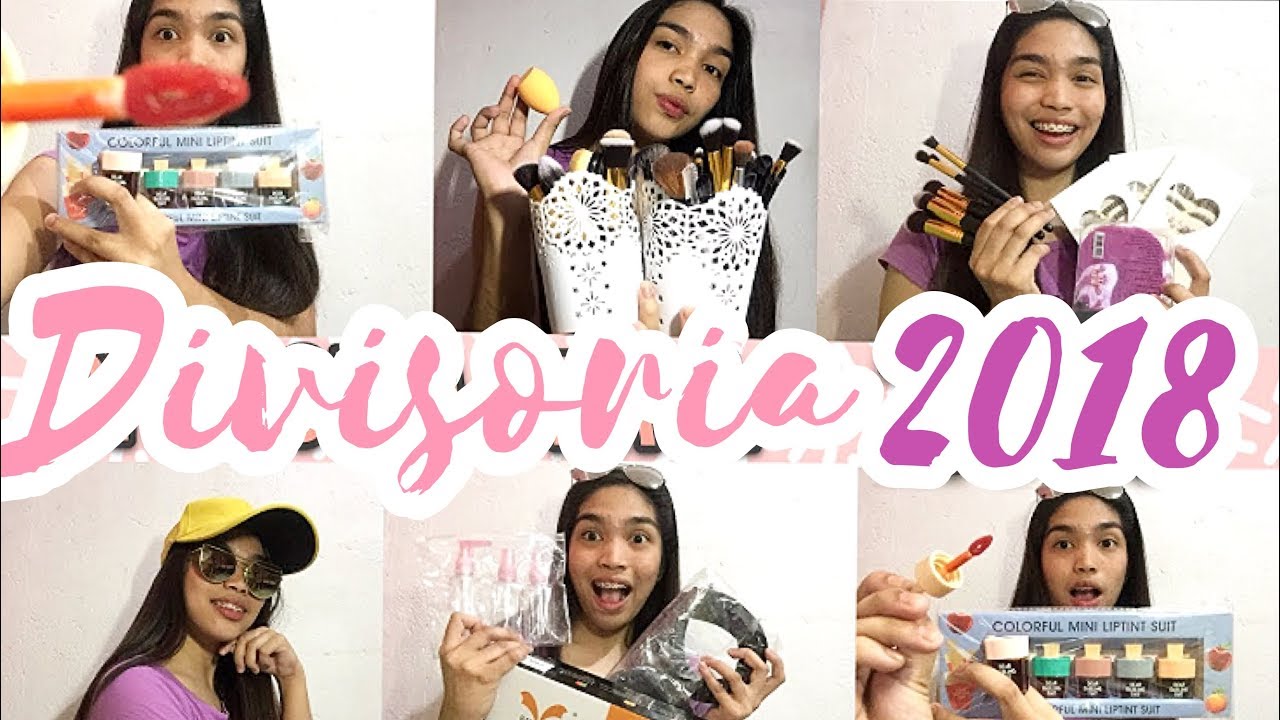 DIVISORIA HAUL 2018! Where to buy makeup tools, sun glasses, containers ...