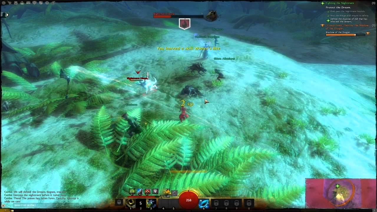 Guild Wars 2 Sylvari Ranger Gameplay Beta Part 2 - YouTube