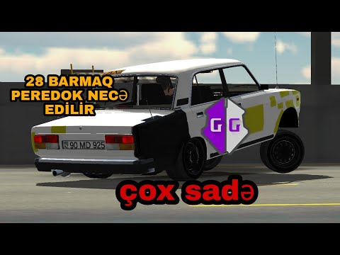 Car Parking Multiplayer 28 barmaq peredok necə edilir çox asand