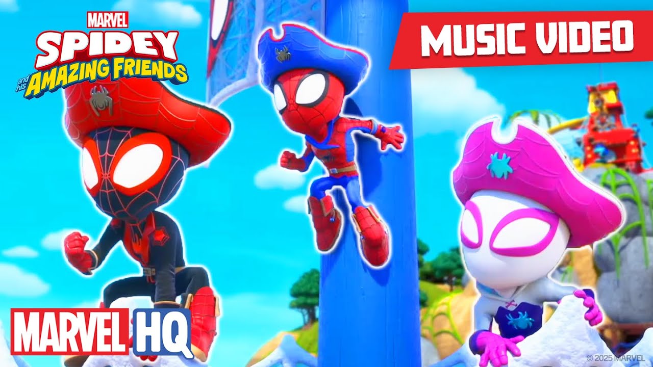 Pirate Team Spidey Faces Pirate Gobby! | Meet Spidey and his Amazing ...