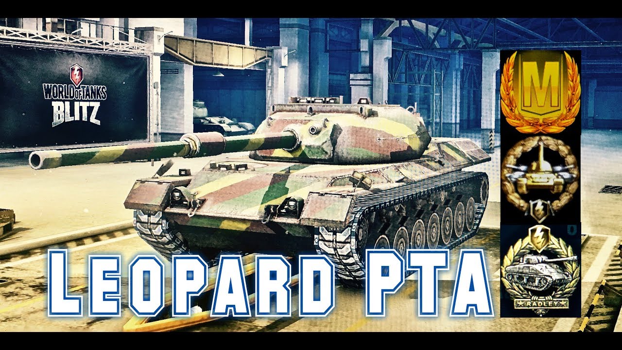 Leopard PTA #4 wot blitz Feat Grassater Aced gameplay 4700 DMG - YouTube