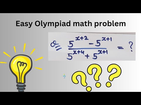 easy math Olympiad problem - YouTube