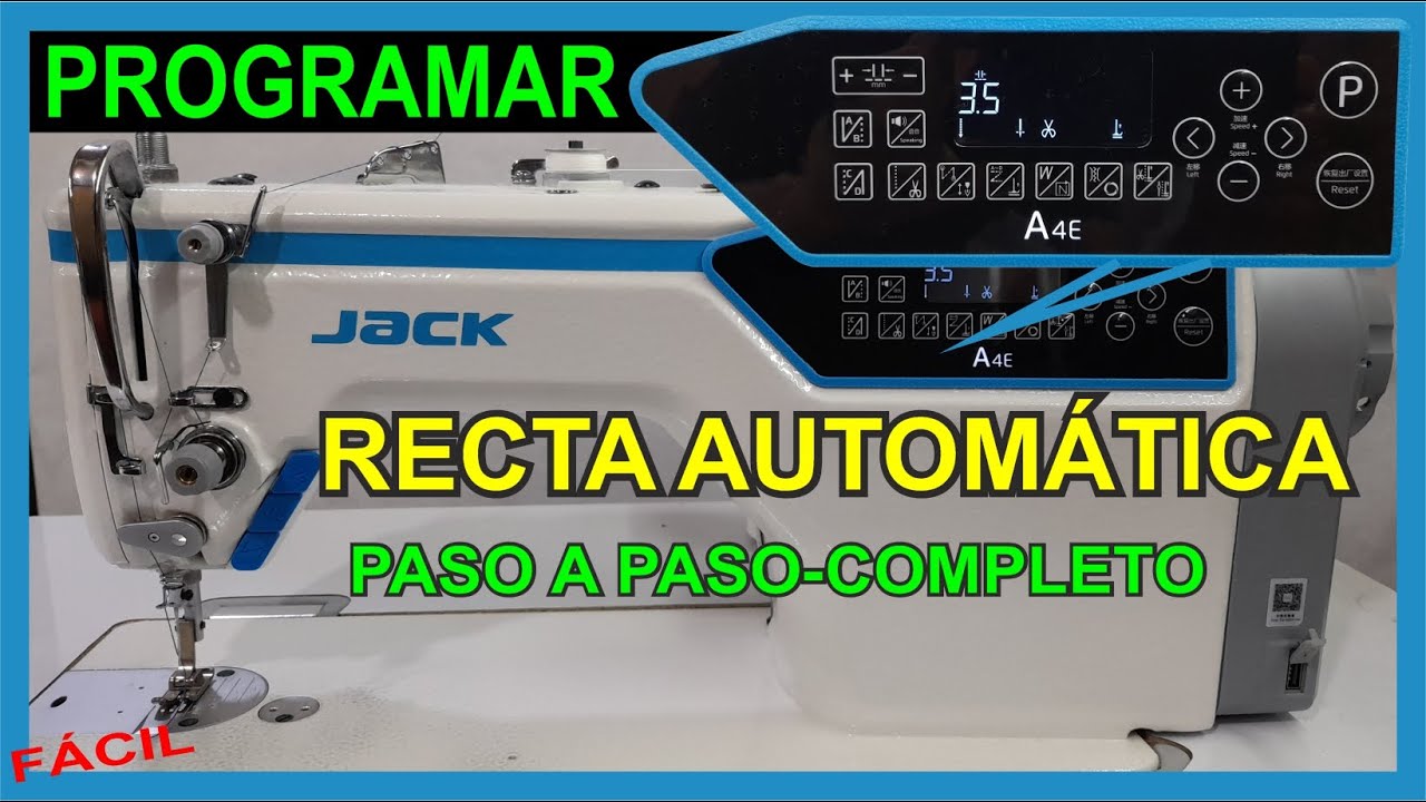 📢 como programar recta automatica jack paso a paso bien explicado - YouTube