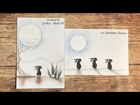 Light and Shade by Jo Rice - A Lavinia Stamps Tutorial - YouTube