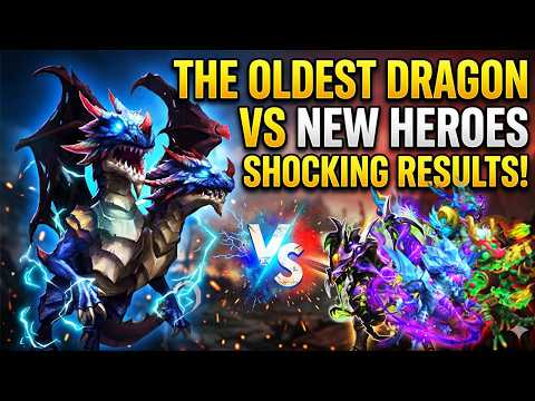 THE OLDEST DRAGON VS NEW HEROES - SHOCKING RESULTS - CASTLE CLASH