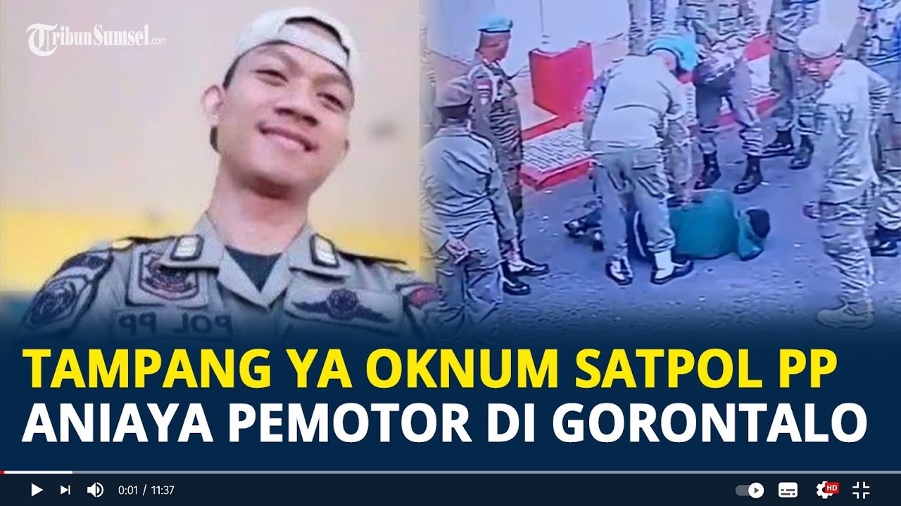 Tampang YA Oknum Satpol PP Diduga Penganiaya Pengendara Motor di ...