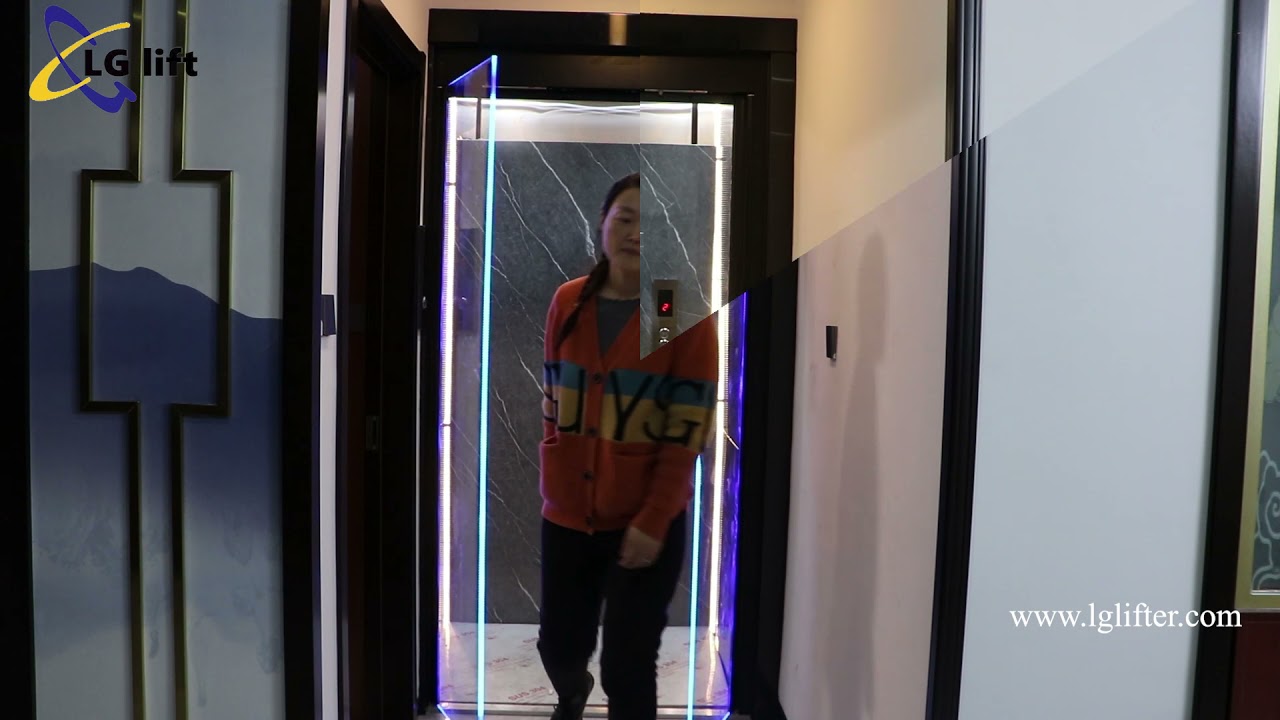 LG Hydraulic Home Lift Home elevator - YouTube