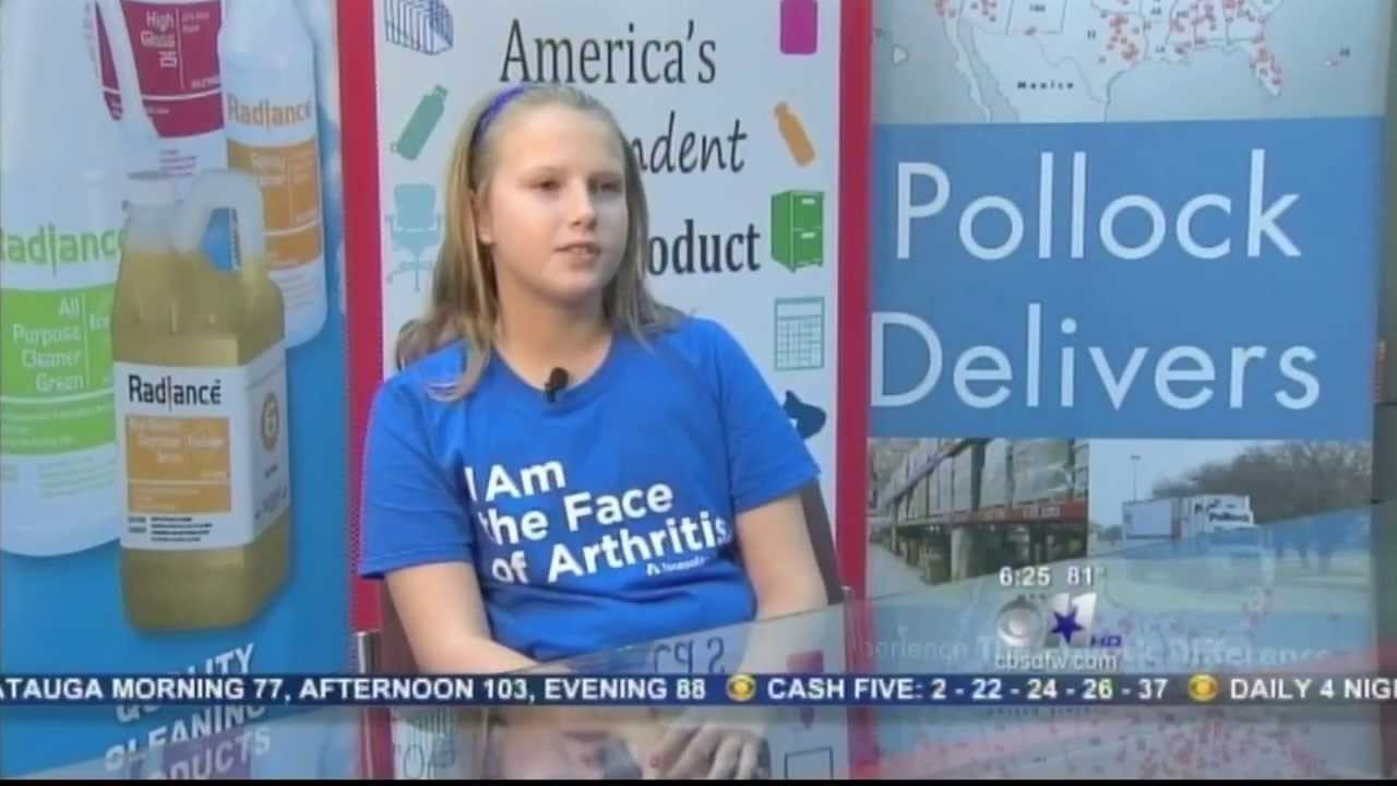 Pollock Paper working with Arthritis Foundation [2] - YouTube