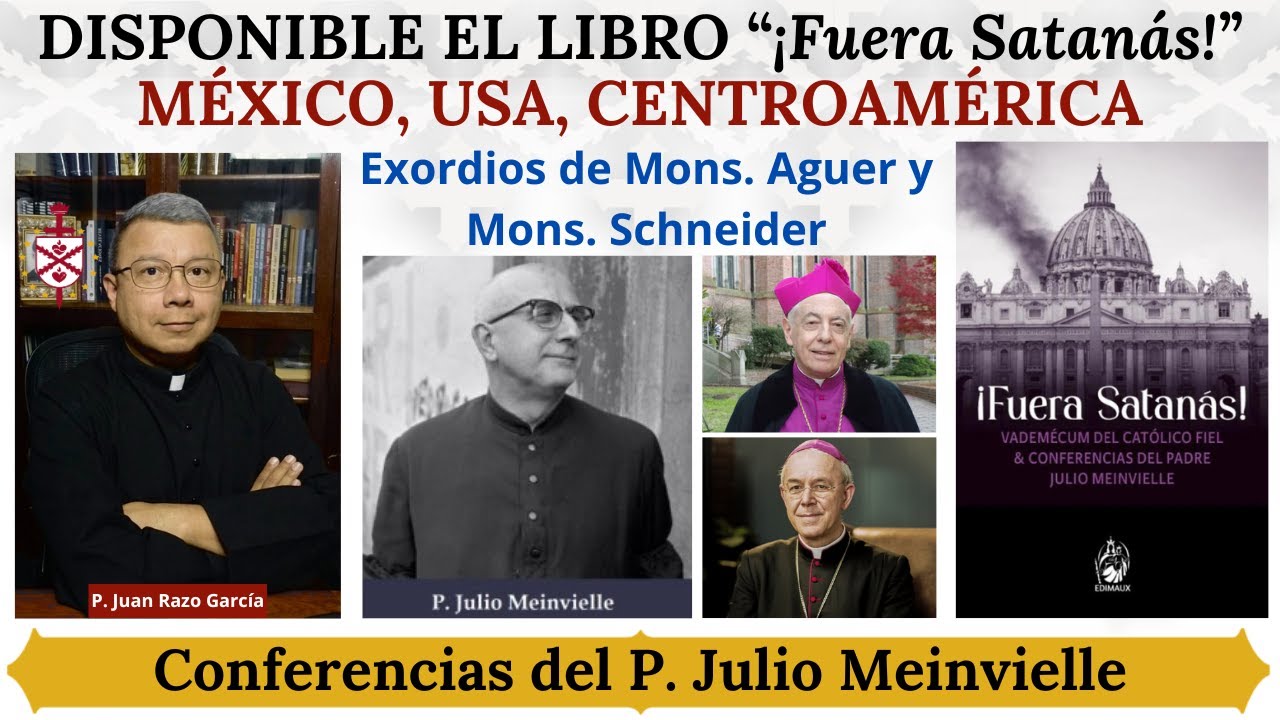 Ya está disponible el libro "¡Fuera Satanás!". Conferencias del P ...