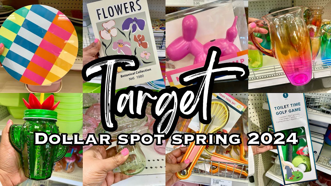 TARGET DOLLAR SPOT SPRING 2024 • SHOP WITH ME - YouTube