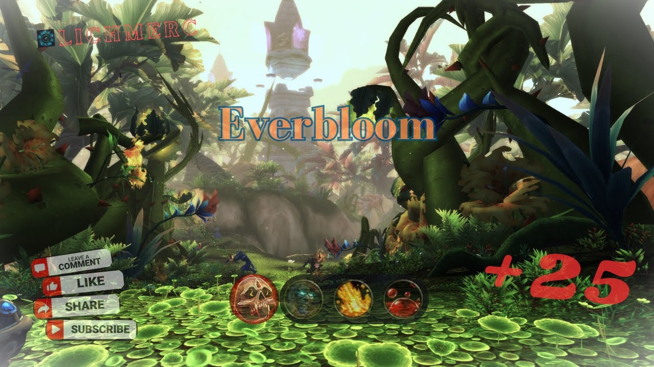 Everbloom 25 | Blood Death Knight Mythic Keystone Tanking - YouTube