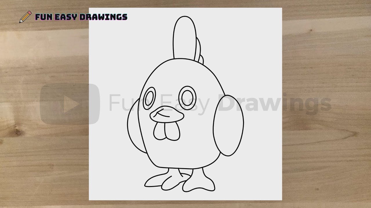 How to Draw Chikipi Palworld Easy @funeasydrawings #game #pcgames # ...