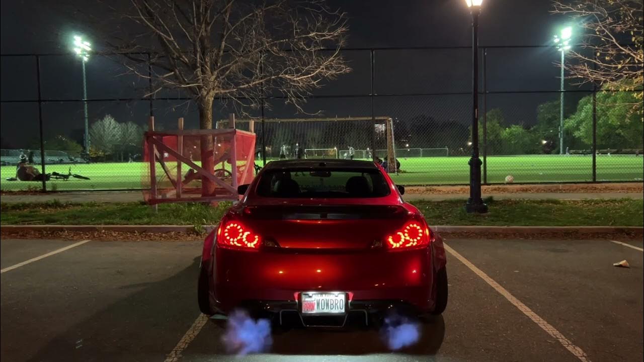 SHOOTING FLAMES IN MY G37S COUPE 🔥 - YouTube