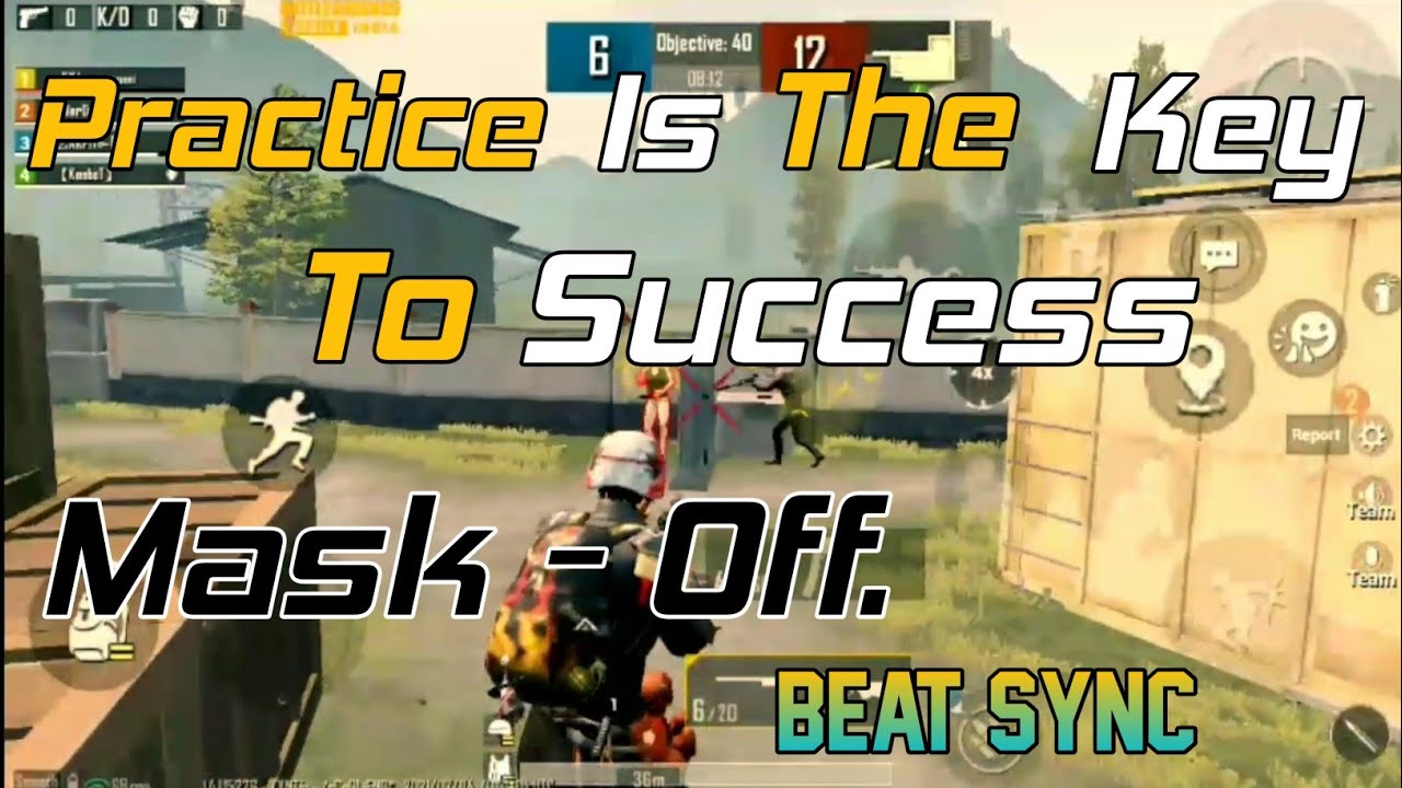 Practice Is The Key To Success || Mask-Off Beat Sync || BGMI || KenboT ...