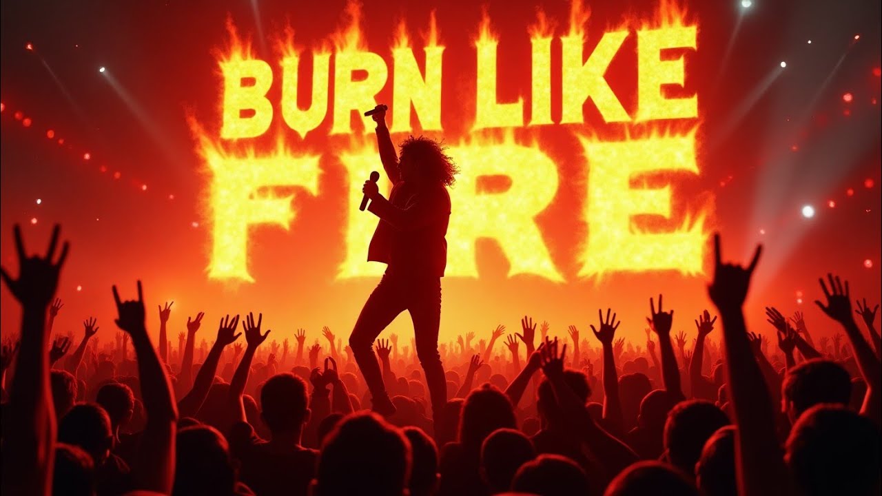 🔥 Burn Like Fire | High Energy Rock Pop Anthem | Powerful Uplifting ...