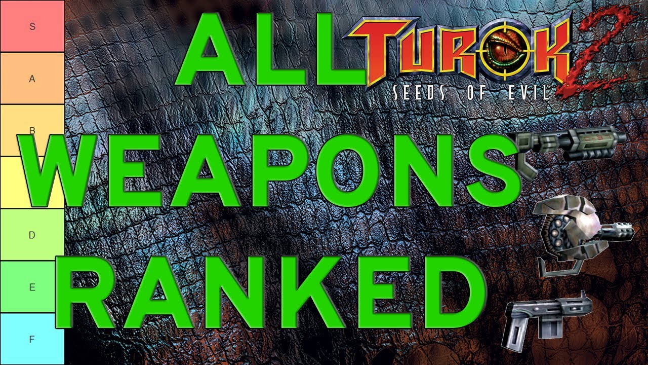 Ranking the Weapons of Turok 2: Seeds of Evil - YouTube
