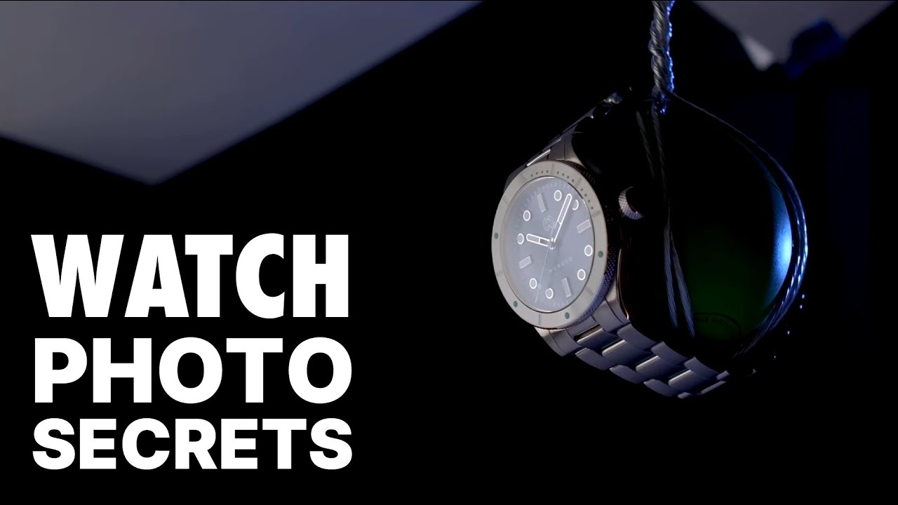Photographing a Watch: studio photography, focus stacking and edit ...