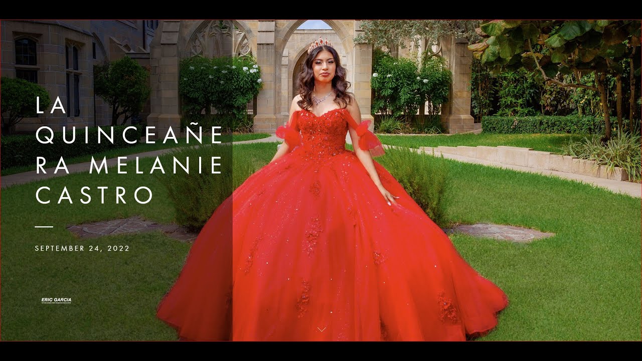 Mis XV Anos Quinceañera Melanie Castro Highlight Clip - YouTube