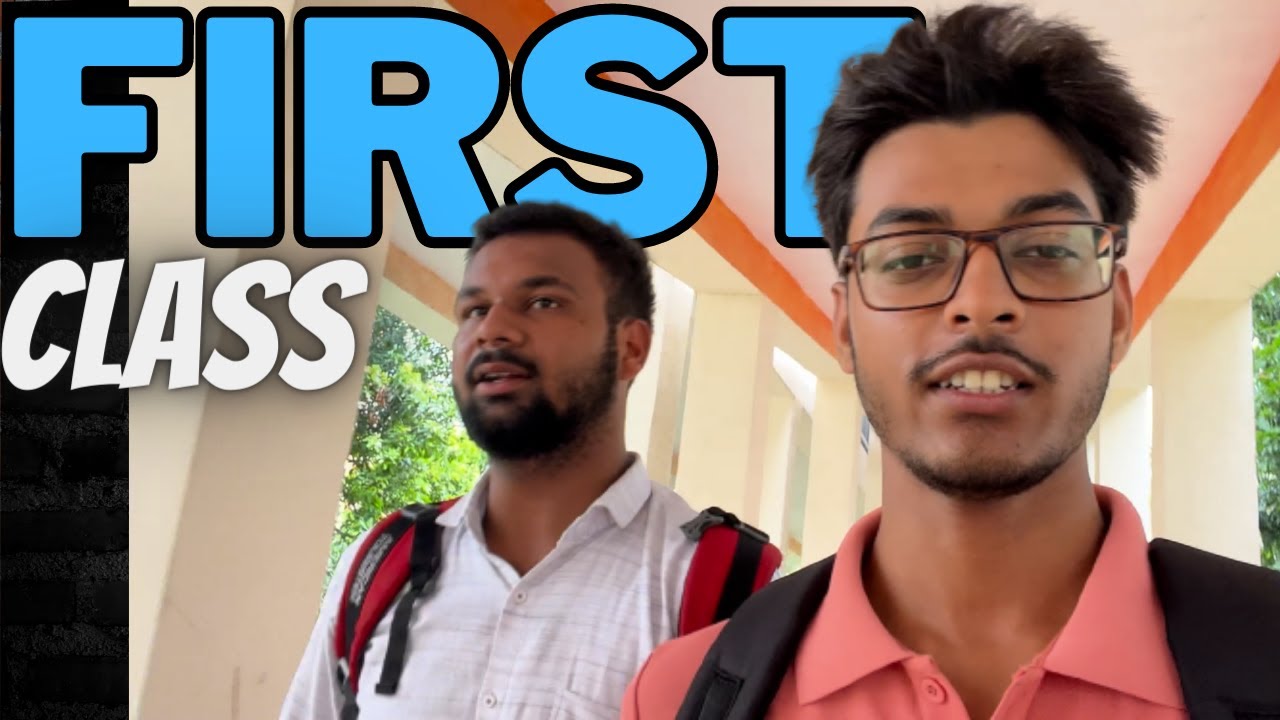 First day of third year...... - YouTube
