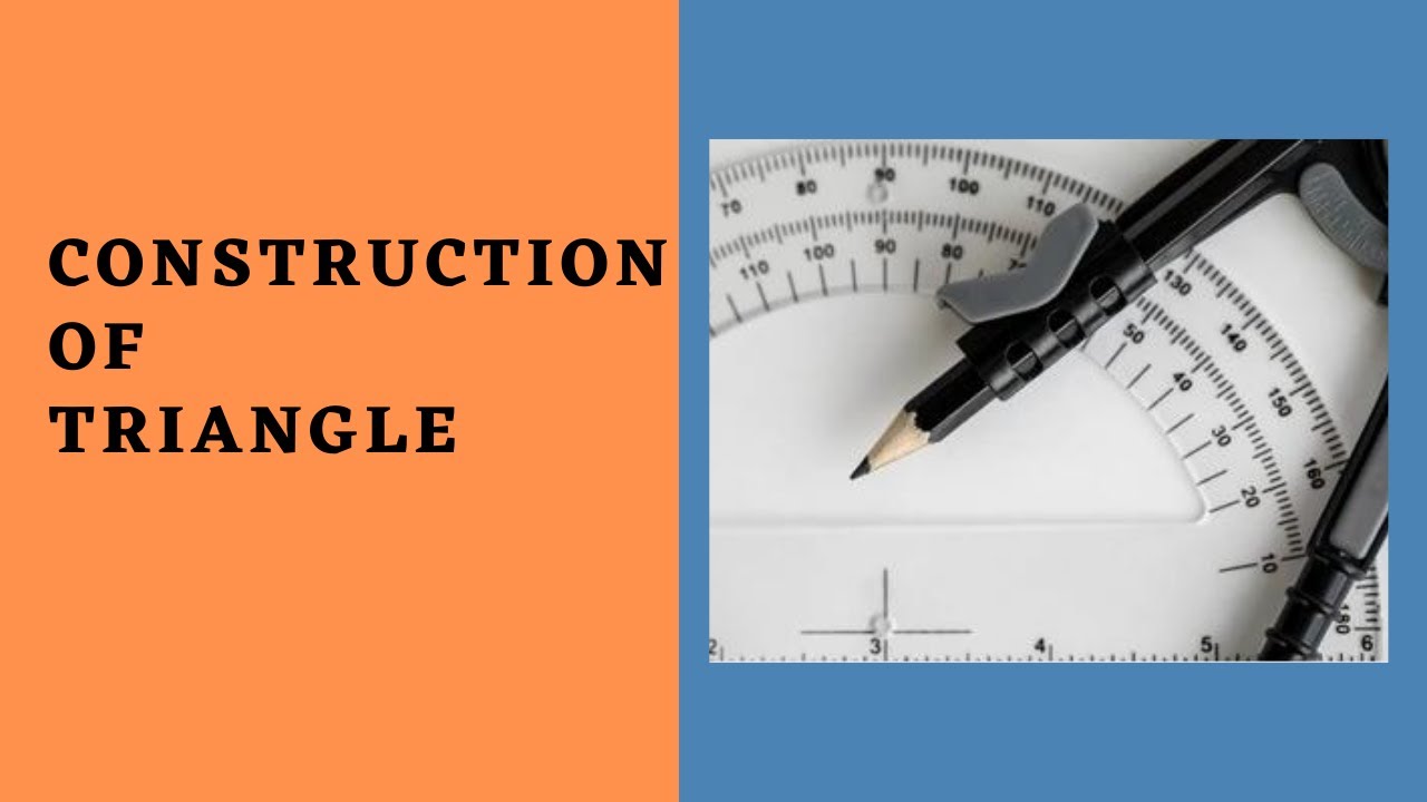 CONSTRUCTING TRIANGLE ਤ੍ਰਿਭੁਜ ਦੀ ਰਚਨਾ ਕਰਨੀ - YouTube