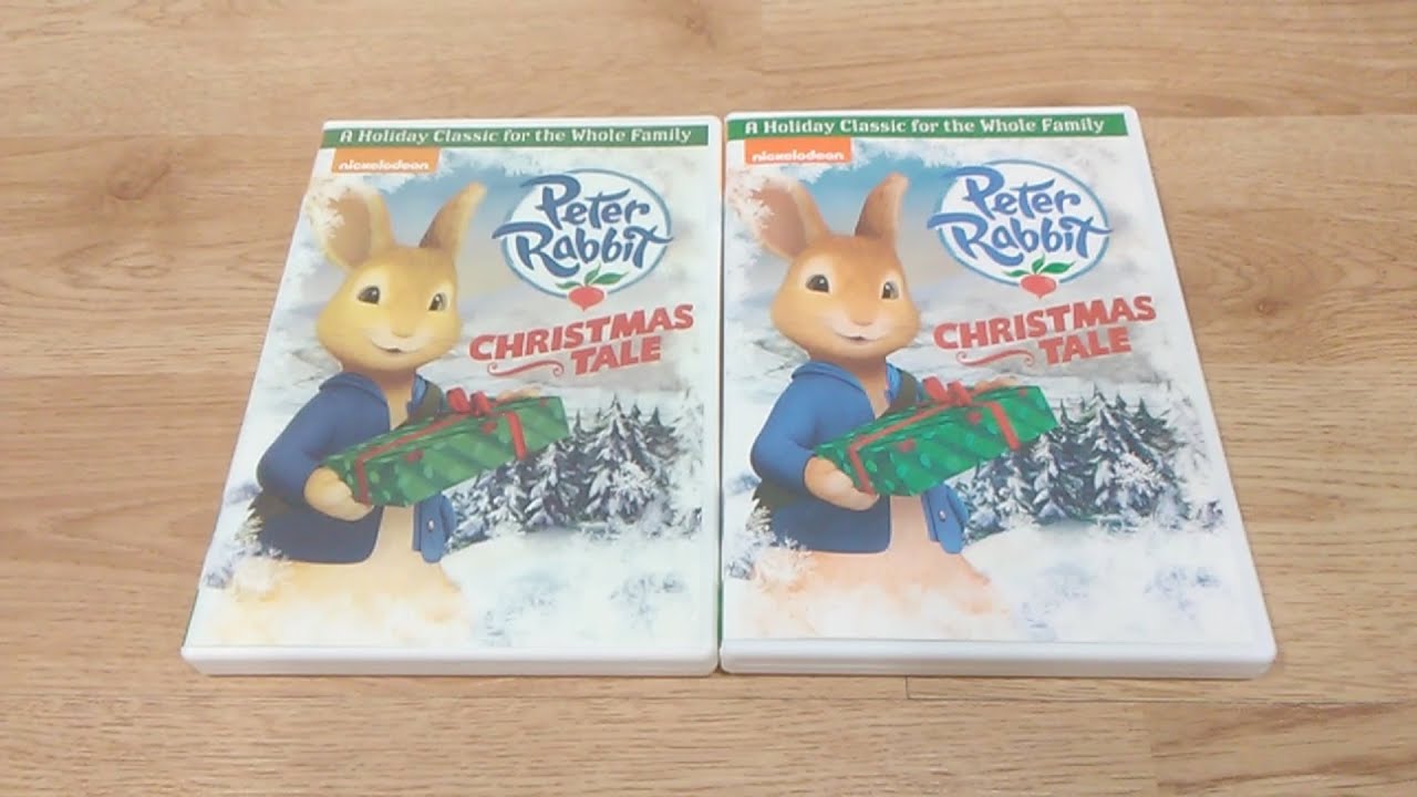 Peter Rabbit's Christmas Tale 2013 DVD Unboxing - YouTube