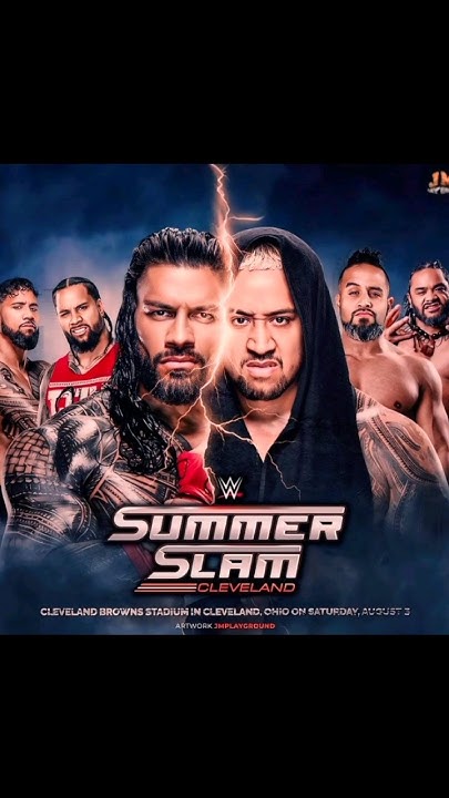 Roman Reigns Vs Solo Sikoa | Blood Vs Blood | Tribal Combat | At Summerslam 🔥 #wwe - YouTube