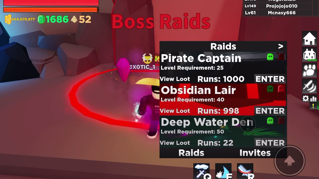 1000 runs on Obsidian lair on rpg simp - YouTube