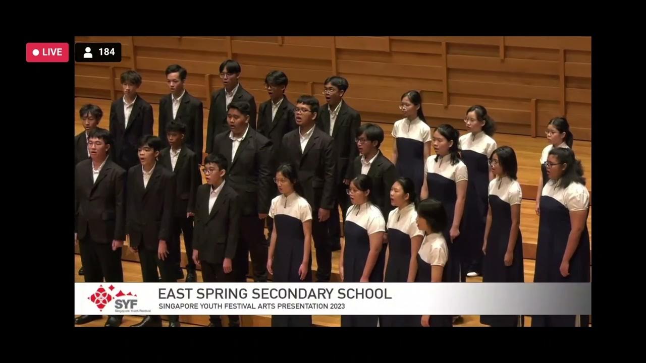 [SYF 2023] EAST SPRING SECONDARY CHOIR - LES FLEURS ET LES ARBRES, THE ROSE - YouTube