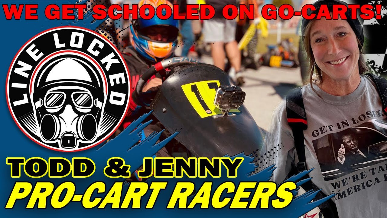 Line Locked 22 (Todd and Jenny) Go Cart Racing! - YouTube Music