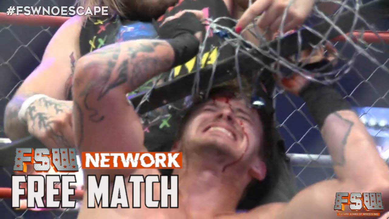 FULL MATCH – Steel Cage Weapons Match: Damian Drake vs. Matt Vandagriff (FSW No Escape 2021 ...