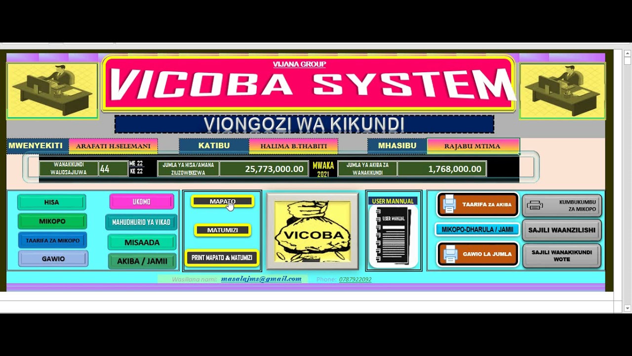 VICOBA SYSTEM - YouTube