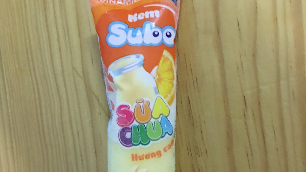 Kem subo hương cam - YouTube