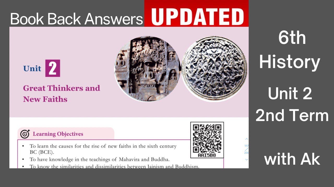 6th Std Social | Lesson 2 Book Back Answers Term 2 | History | Great ...