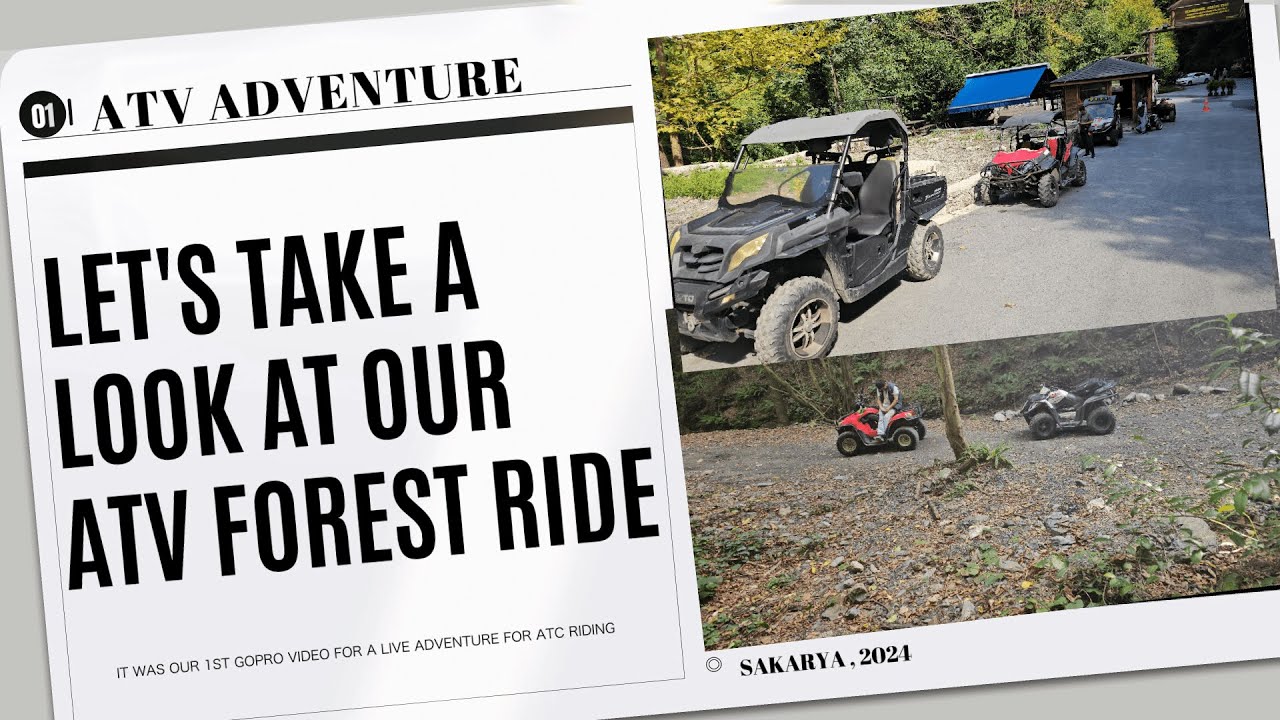 ATV Adventures | Ride ATV in the Forest in Sakarya , Turkey | GoPro 10 ...