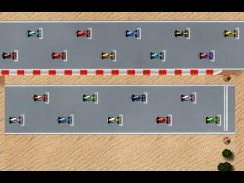 Turbo Sliders Formula 1 GP full start grid, online multiplayer game ...