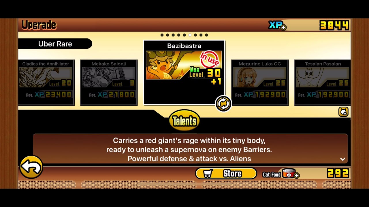 The Battle Cats- Bazibon true form - YouTube