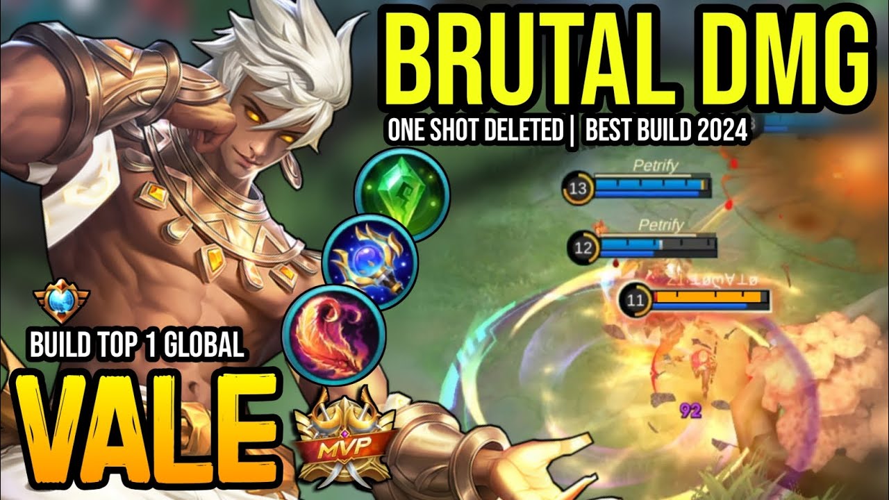 VALE BEST BUILD 2024 | BUILD TOP GLOBAL VALE GAMEPLAY | MOBILE LEGENDS ...