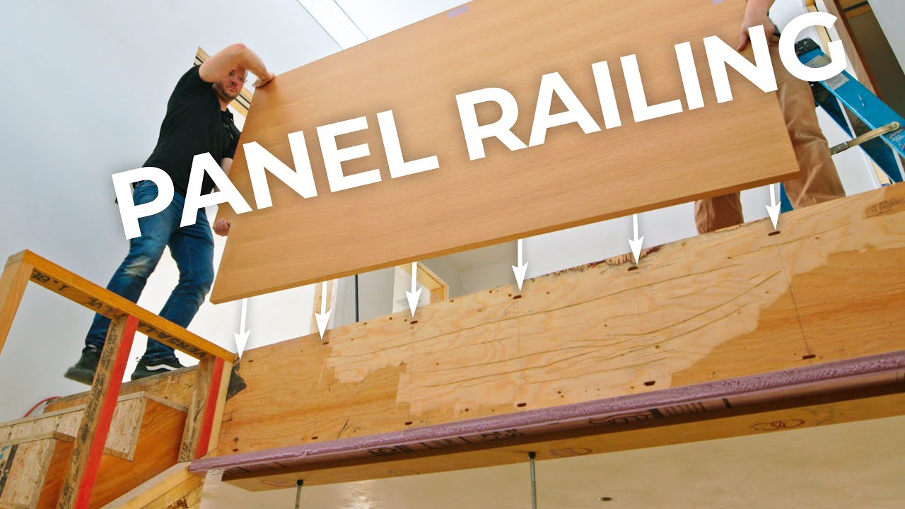 Panel railing with an uncommon high-strength core and hidden fasteners ...