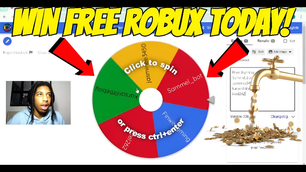 LIVE NOW: Epic Robux Giveaway in Roblox 'Please Donate'! Spin the Wheel ...