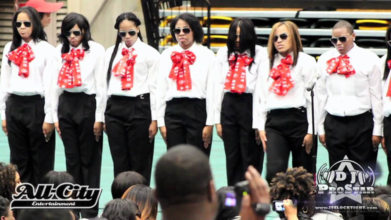 Delta Sigma Theta - DST Spring 2012 Probate - NSU (HD) - YouTube