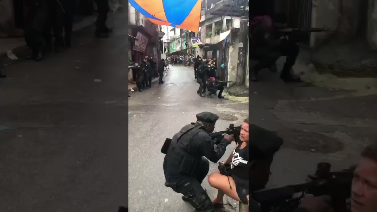 Operação na favela BOPE , e você tranquilo tomando sua cerveja!!! - YouTube