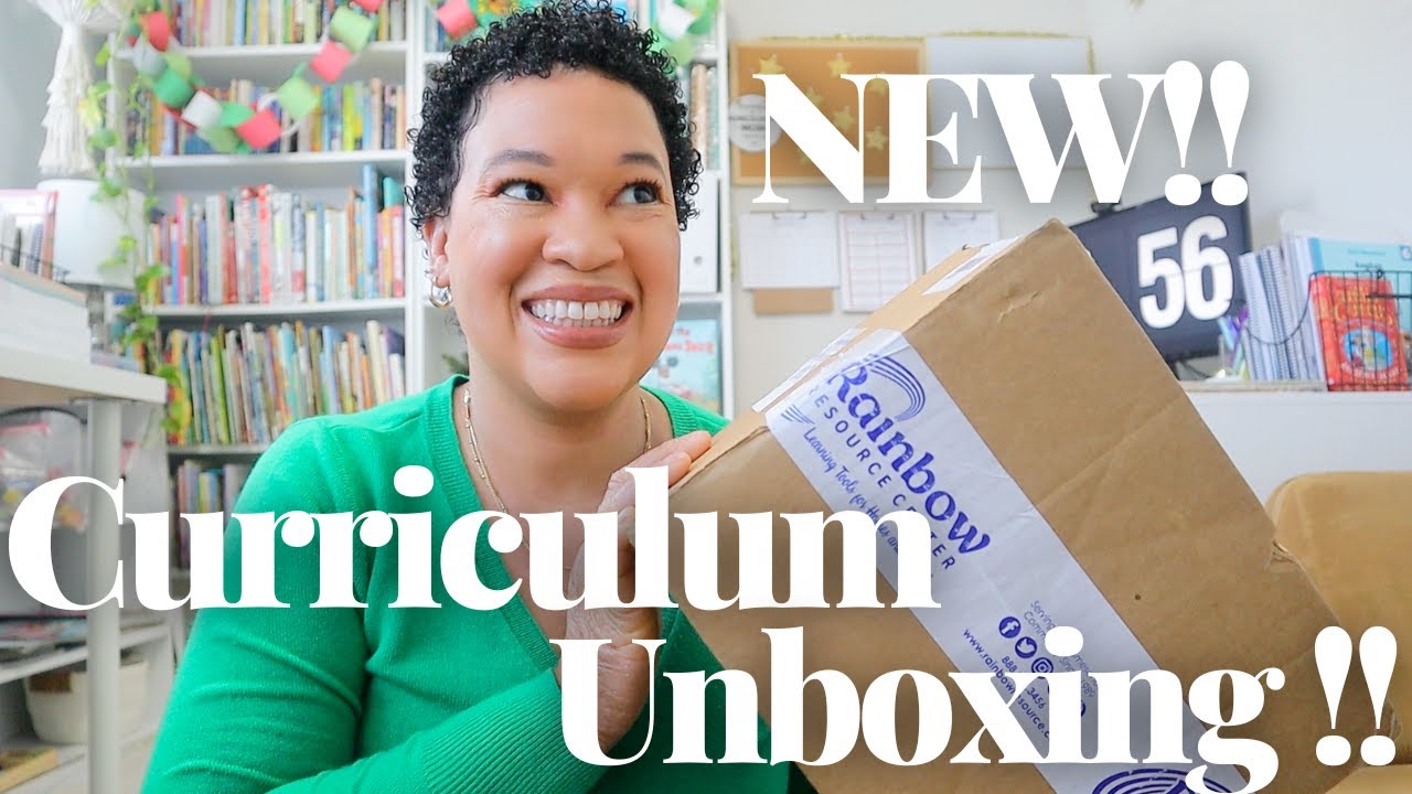 RAINBOW RESOURCE CURRICULUM UNBOXING!! OUR NEW HOMESCHOOL CURRICULUM ...