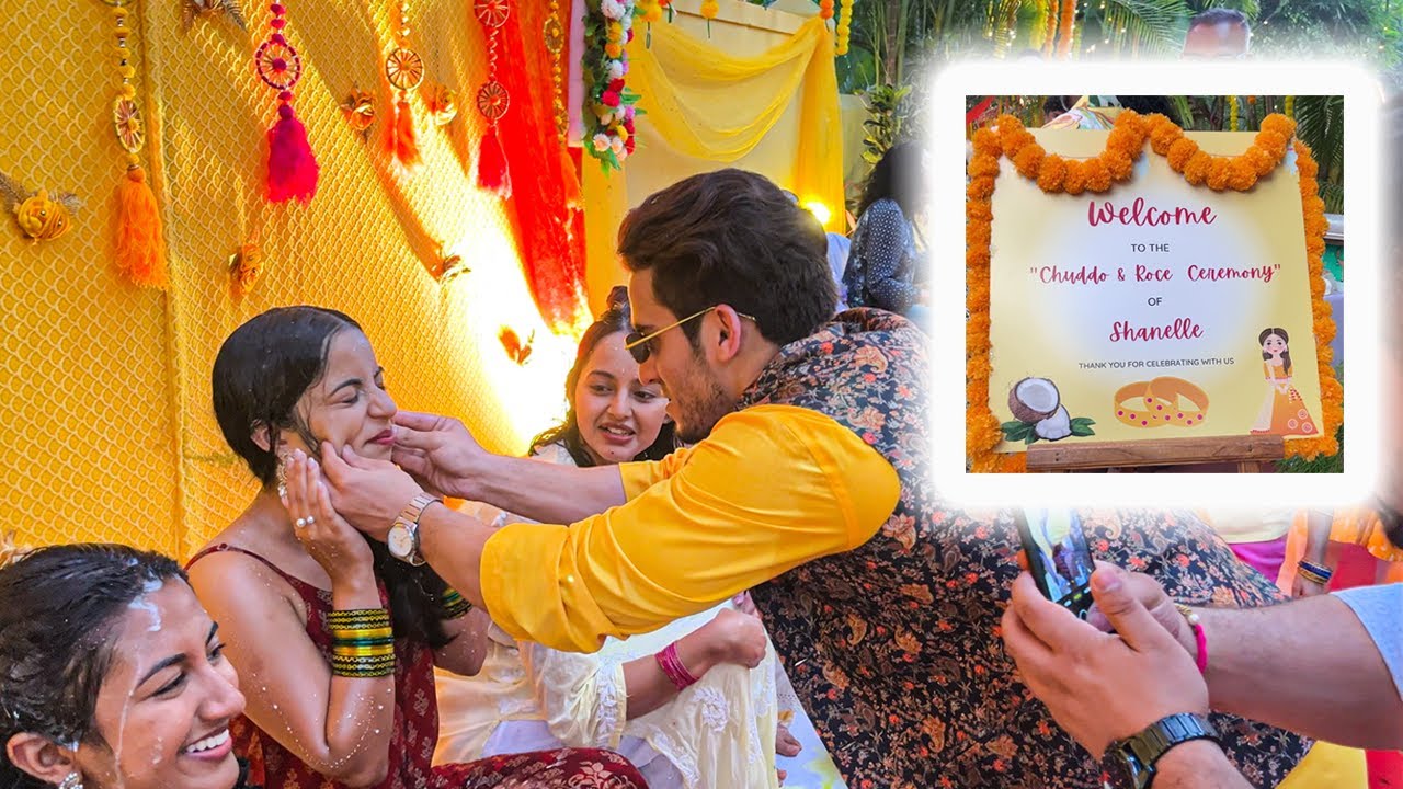 Chuddo & Roce Ceremony | Traditional Goan Catholic Wedding - YouTube