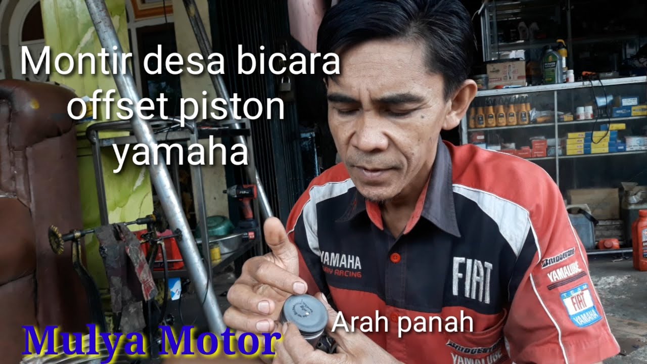 Analisa offset piston mio dan arah panah piston. - YouTube