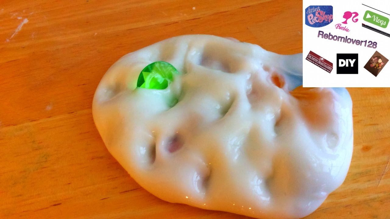 How to make your slime non-Sticky - YouTube