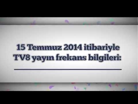 tv8 frekans bilgileri
