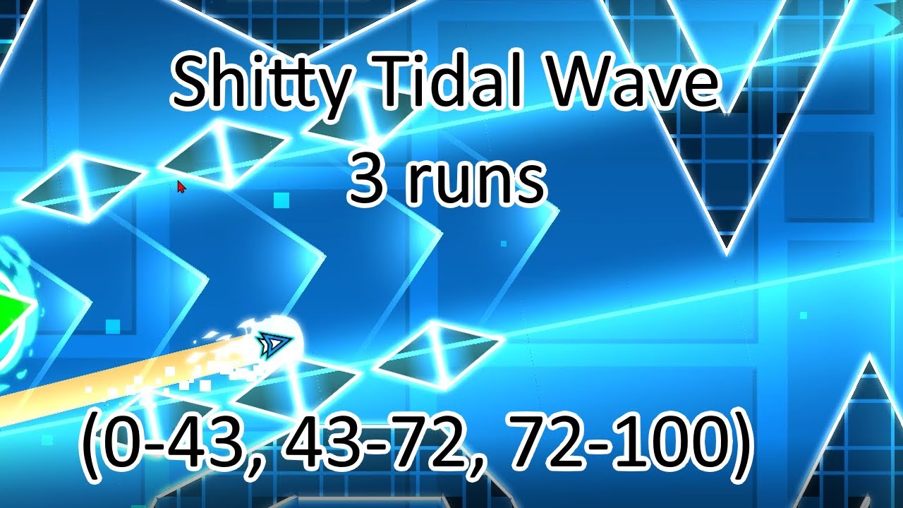 (CLIPS) Shitty Tidal Wave by SuWeeeN | Geometry Dash - YouTube